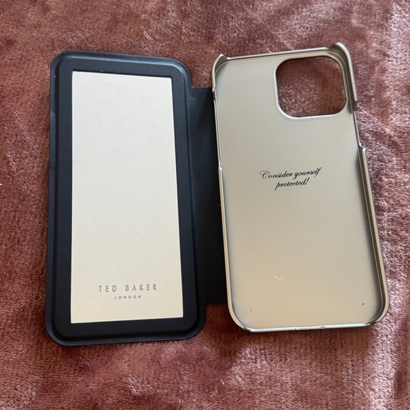 Ted Baker | Cell Phones & Accessories | Ted Baker Black Case With White ...